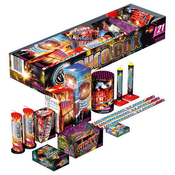 VIP Pyro-Box – Feuerwerk von Weco